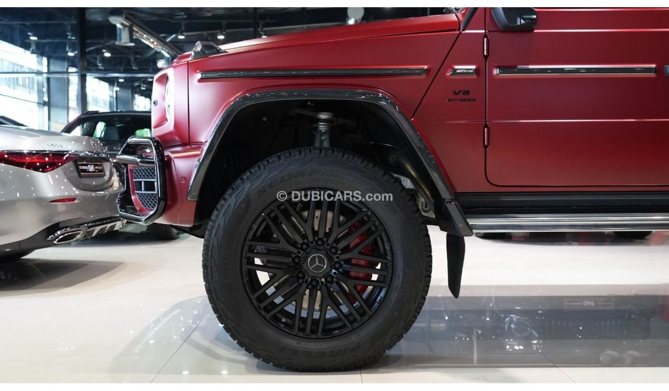 New Mercedes-Benz G 63 AMG 4X4² BRAND NEW MERCEDES - BENZ G63 4X4 SQUARED 2024 RED MATE COLOR ...