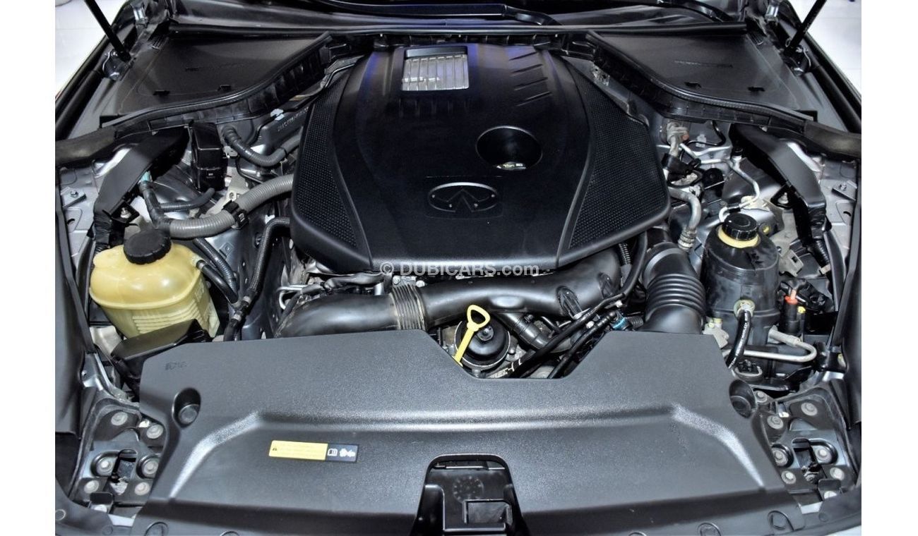 Used EXCELLENT DEAL for our Infiniti Q50 2.0t ( 2017 Model ) in Grey Color GCC Specs 2017 for ...