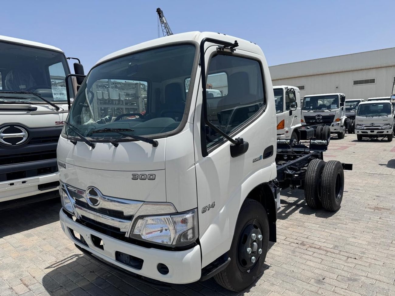 New Hino 300 HINO - 614 CAB CHASSIS TRUCK XZU600L WKMMKV3 2024 for sale ...