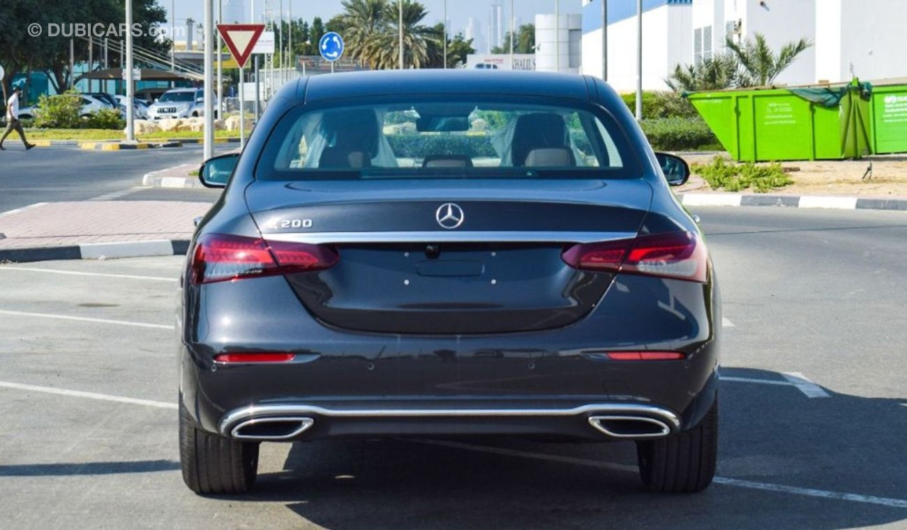 New Mercedes-Benz E200 (NEW OFFER)MERCEDES E200 ZERO 2021 GCC 2 YEAR ...