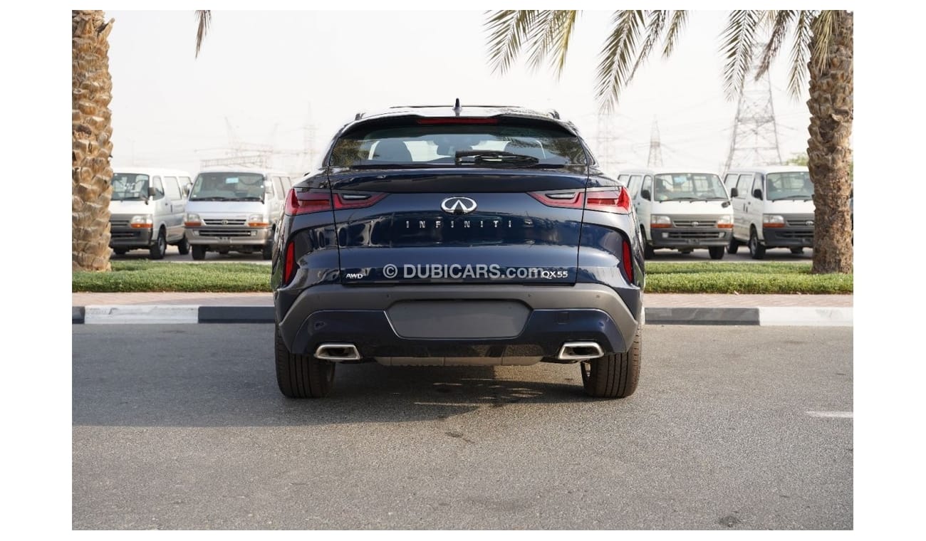 New 2022 INFINITI Qx55 SUV GRAY GCC 0 Km 2022 for sale in Dubai - 670712