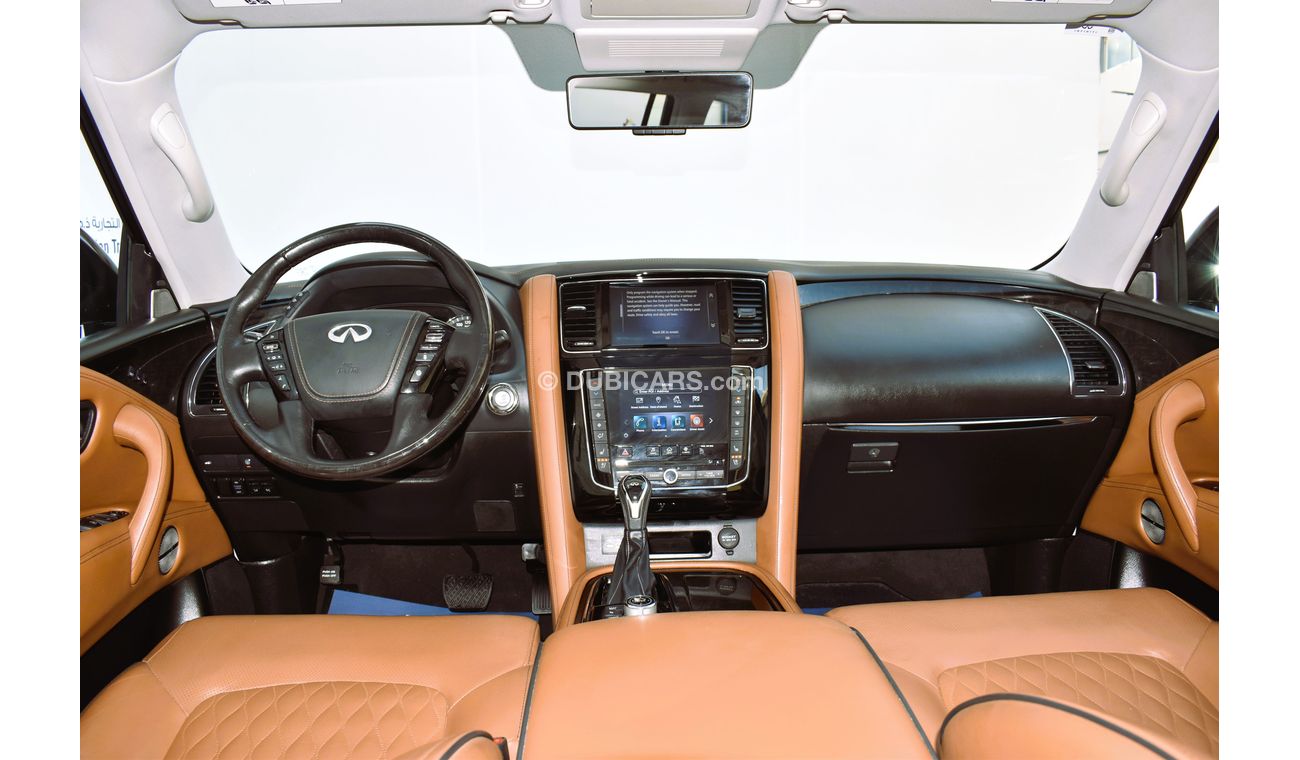 Used Infiniti QX80 AED 3359 PM | LUXURY 5.6L V8 4WD GCC DEALER WARRANTY 2021 for sale in Dubai ...