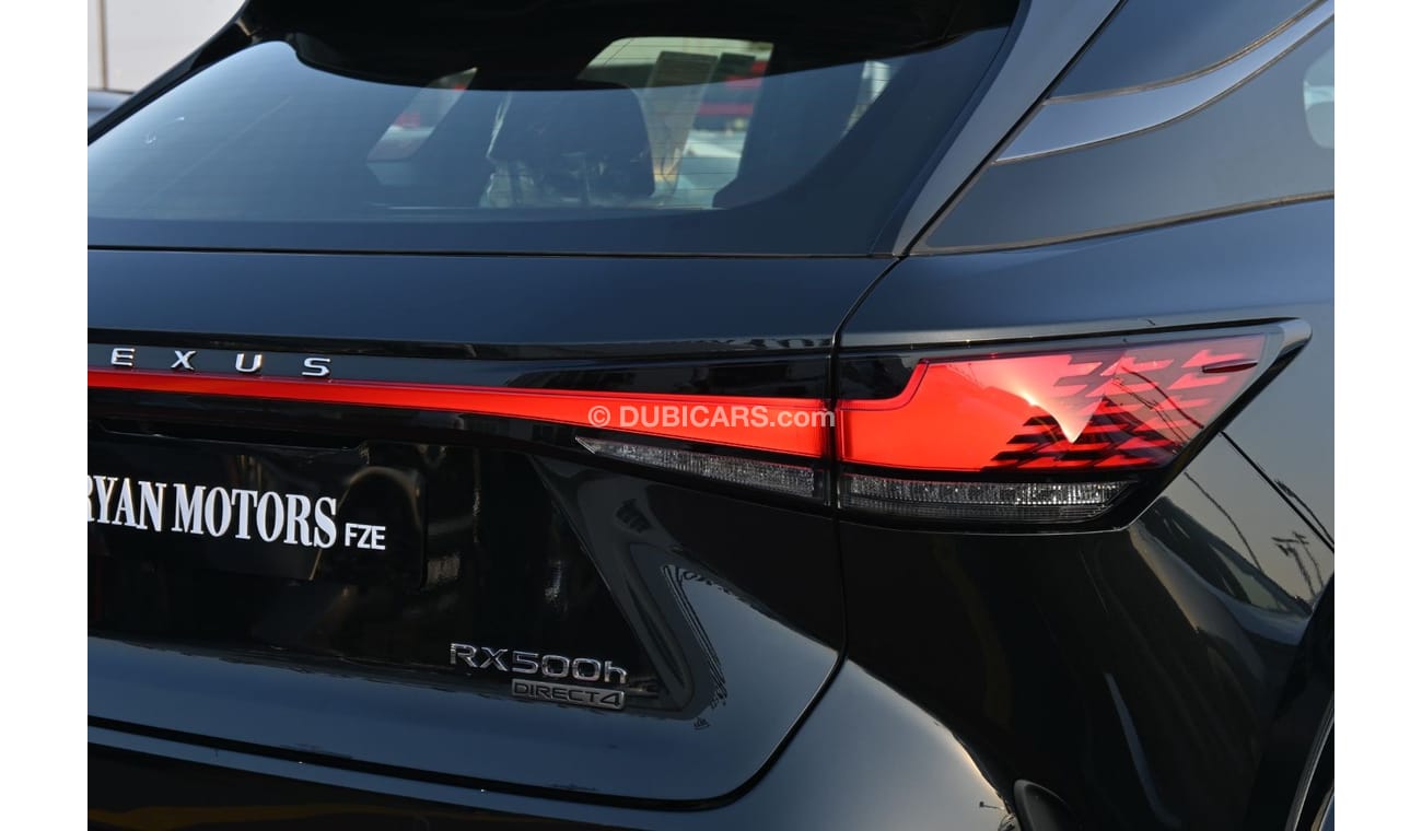 New Lexus RX 500h Lexus RX500h F-Sport 2.4L, In-line 4-cylinder Turbo ...