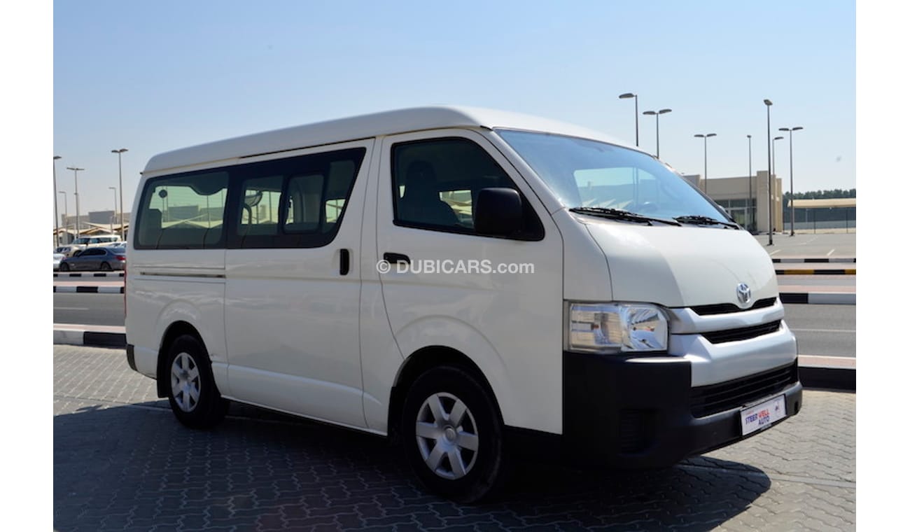 Used Toyota Hiace MIF ROOF 15 SEATER BUS GCC SPECS 2014 for sale in ...
