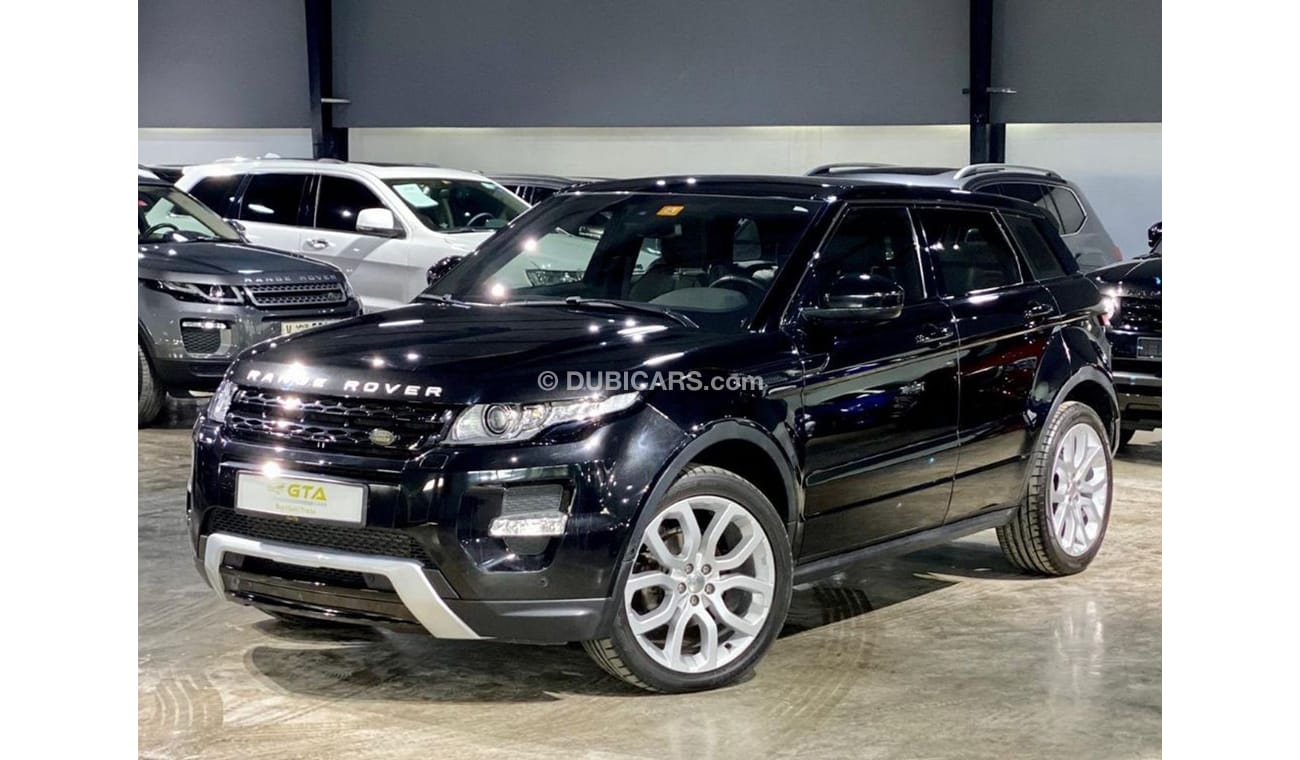 Used Land Rover Range Rover Evoque 2015 LAND ROVER EVOQUE DYNAMIC Black ...