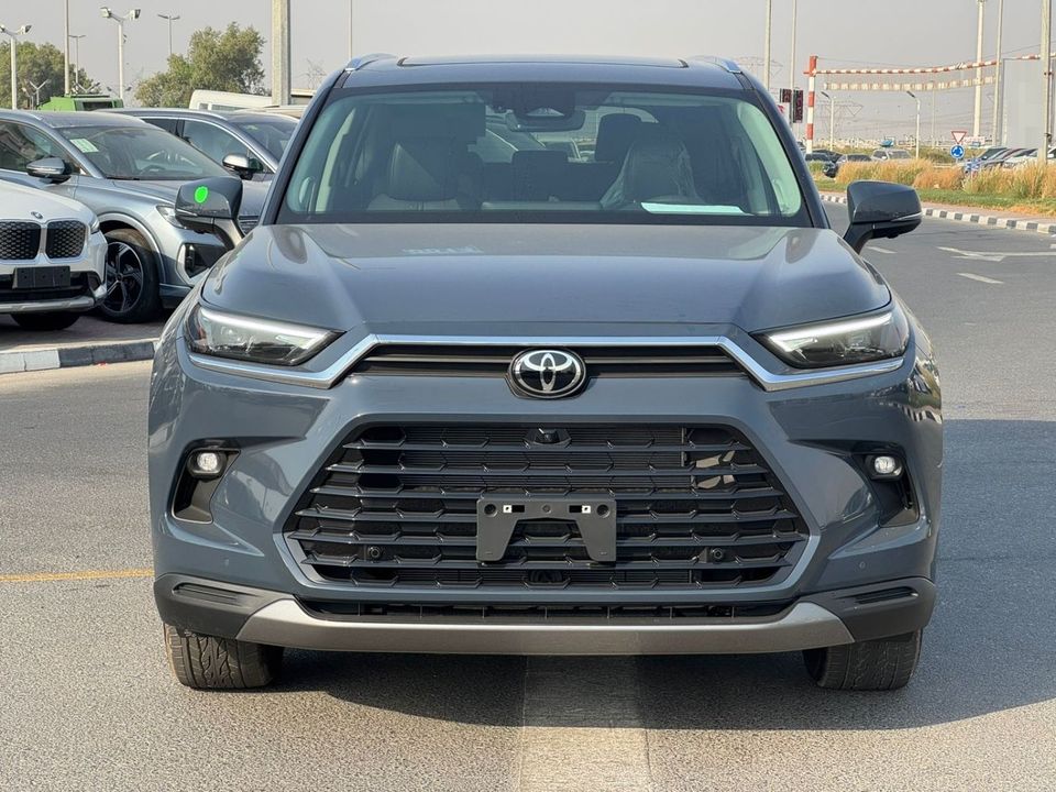 New 2025 Toyota Grand Highlander 2.5L Hybrid Limited AWD, Storm Grey ...