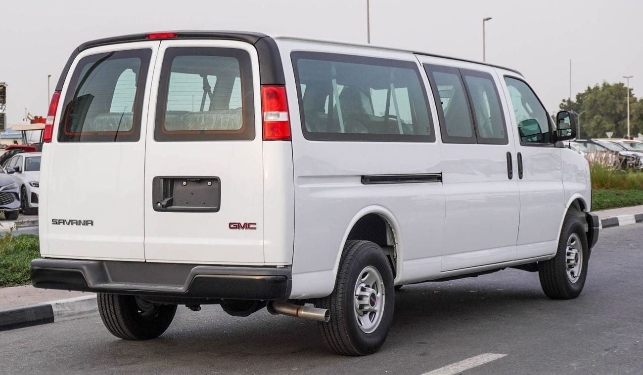 New 2023 GMC Savana 3500 Extended 15-Seater Passenger Van 6.6L V8 ...