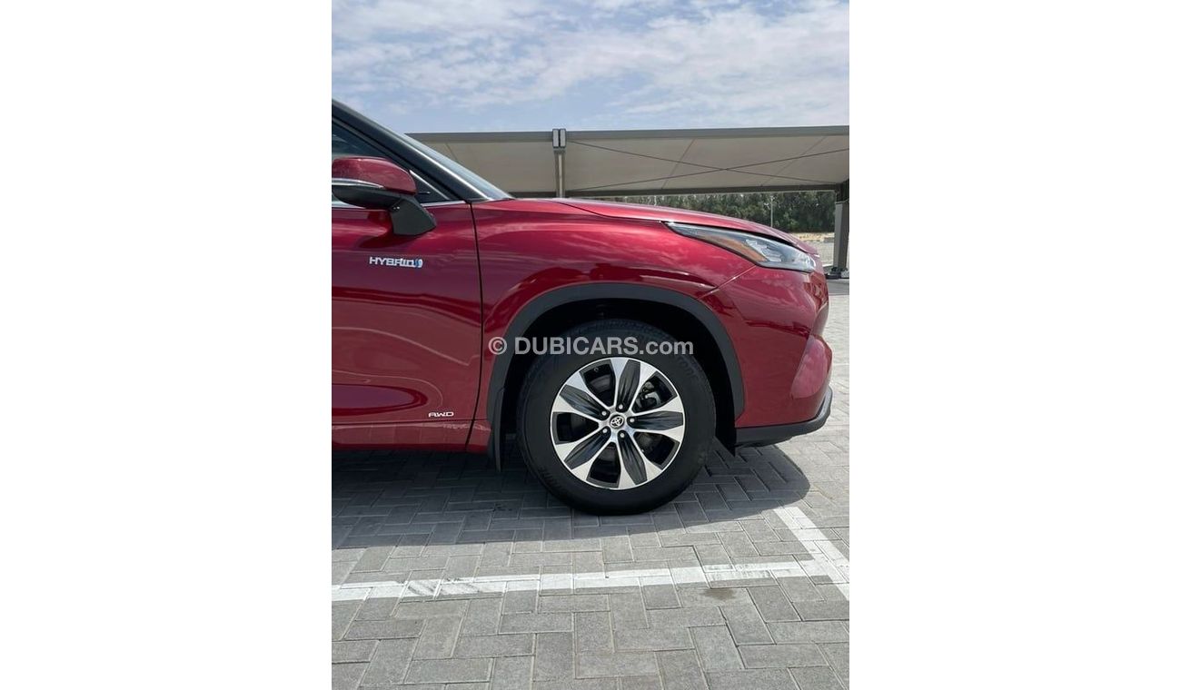 Used TOYOTA HIGHLANDER XLE HYBRID 2021- RED 2021 for sale in Sharjah ...