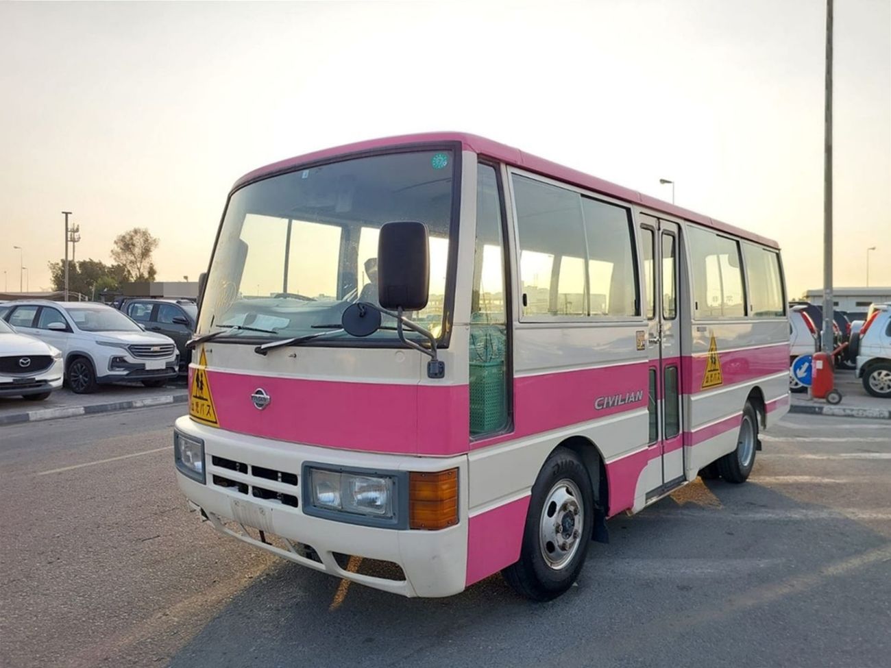 مستعملة نيسان سيفيليان NISSAN CIVILIAN BUS RHD 1997 MODEL 3.5 L DIESEL ...