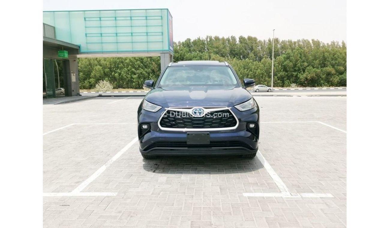 Used Toyota Highlander XLE ( Hybrid ) - 2021- Blue 2021 for sale in ...