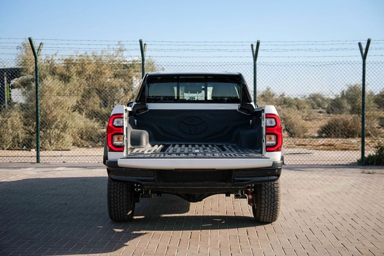 New Toyota Hilux GR Sport 4.0L - Platinum White Pearl Inside Black ...