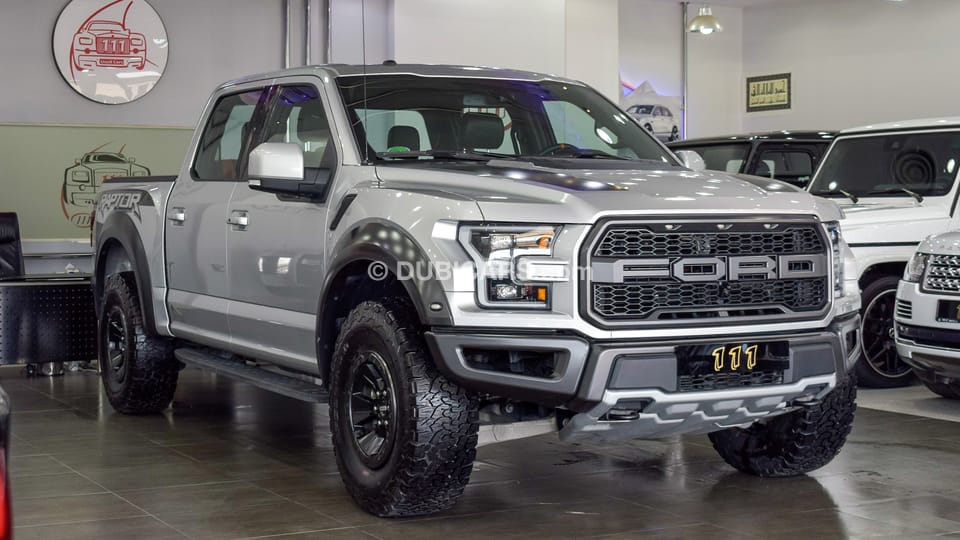 Ford Raptor for sale. Grey/Silver, 2018