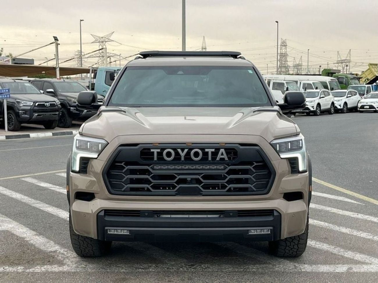 جديدة تويوتا سيكويا TOYOTA SEQUOIA TRD PRO 3.5L HYBRID 2025 2025 للبيع في دبي - 827476
