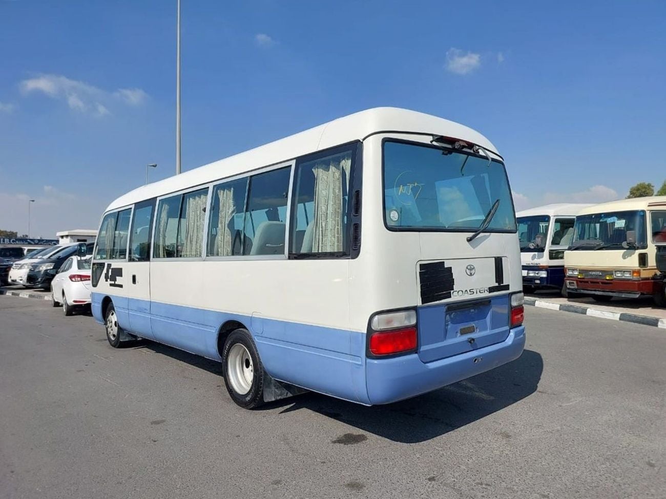 Used TOYOTA COASTER BUS RIGHT HAND DRIVE(PM11921) 2003 for sale in ...