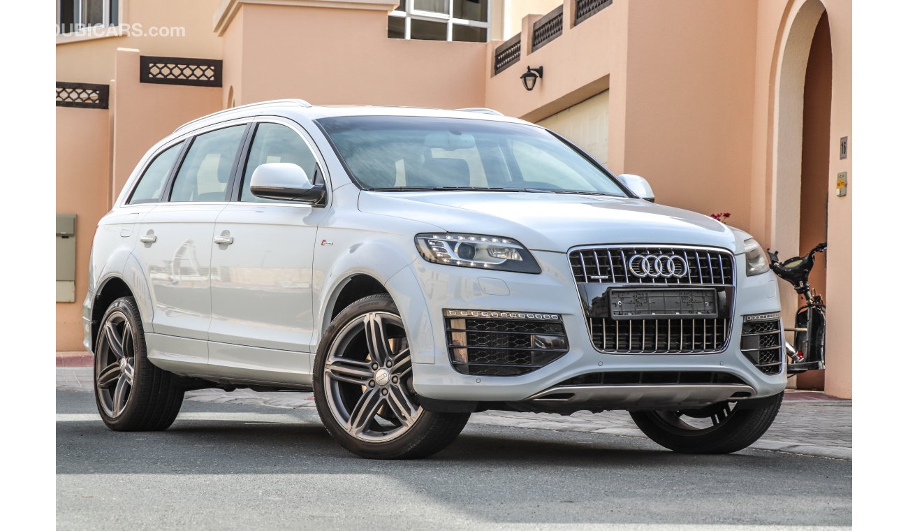 Used Audi Q7 S-line Luxury (W12) under warranty & zero down payment ...