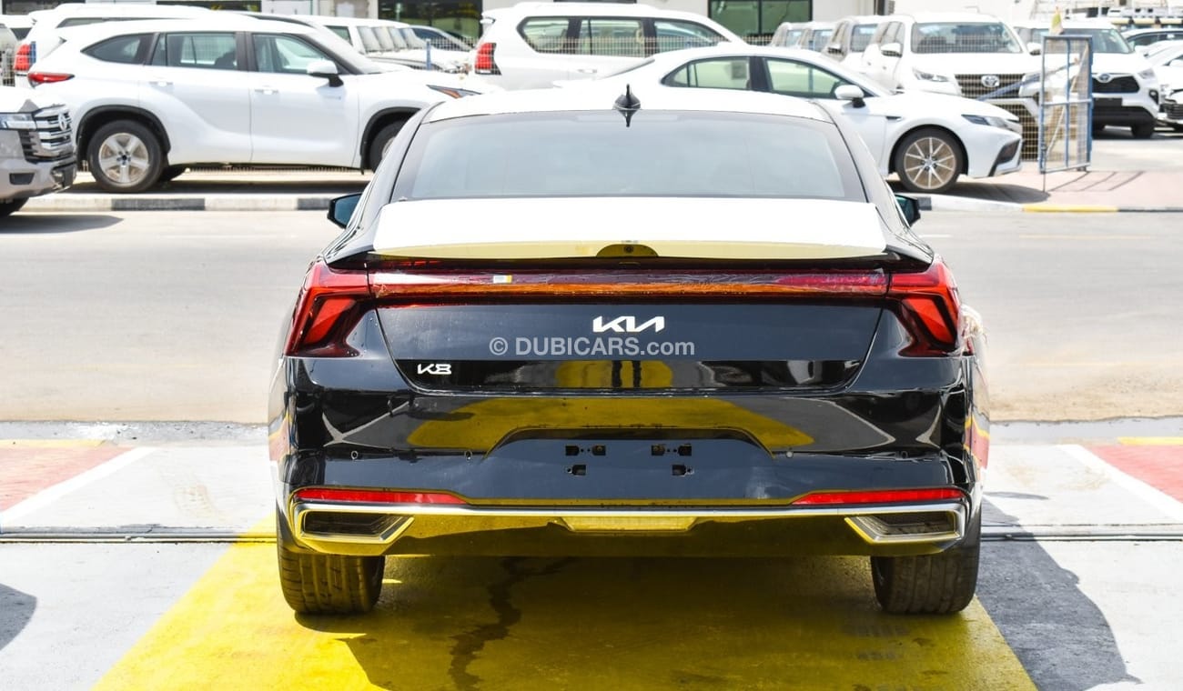 New KIA K8 - V6 3.5L PETROL - FULL OPTION - 2023 - BLACK 2023 for sale in Dubai - 619334