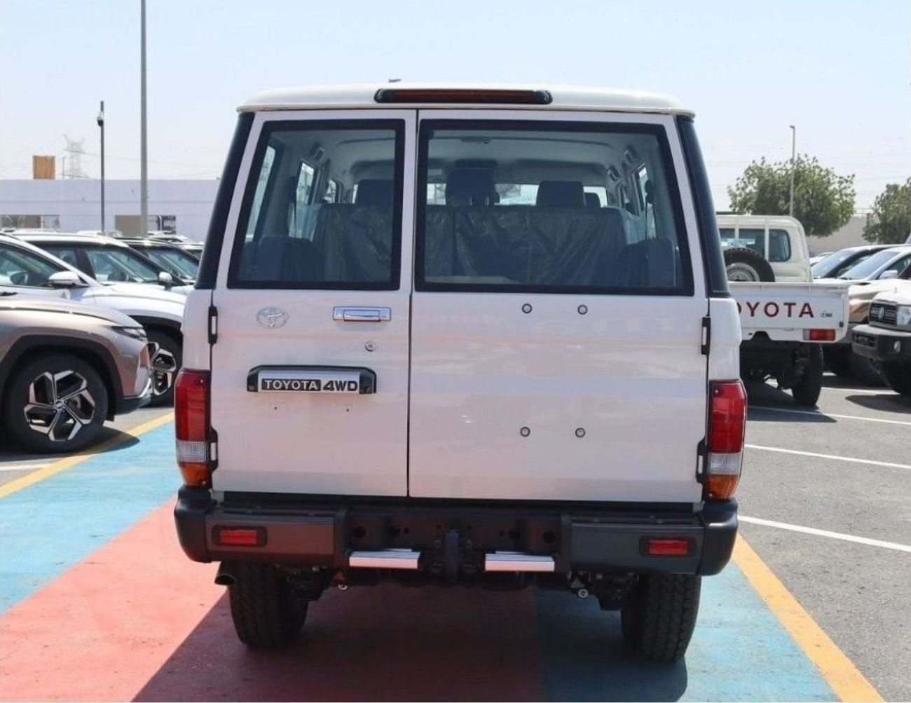 New Toyota Land Cruiser Hard Top 4.2 LTR DIESEL LC 76 HZJ ,2024 , DIFFERENTIAL LOCK , POWER ...