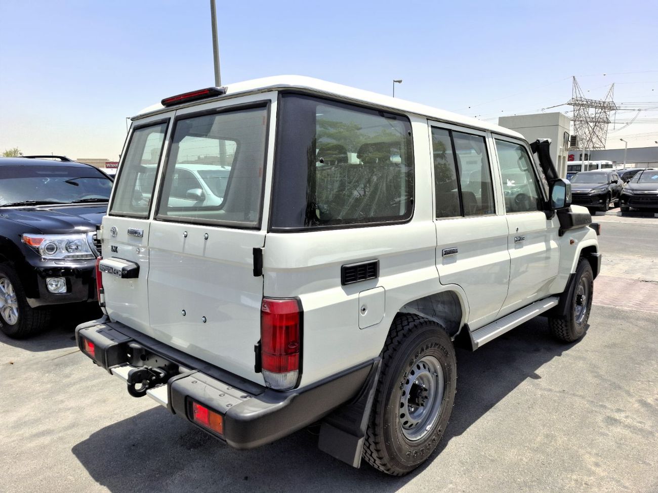 New Toyota Land Cruiser 70 LC Hardtop 5 Door 2.8L 2025 MT White Diesel ...