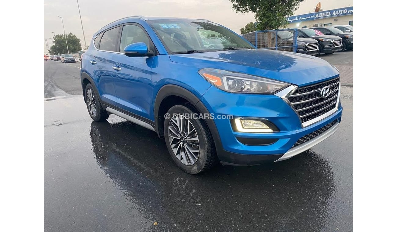 Used 2019 Hyundai Tucson blue color full option 4Cylinder 2.4L Engine ...