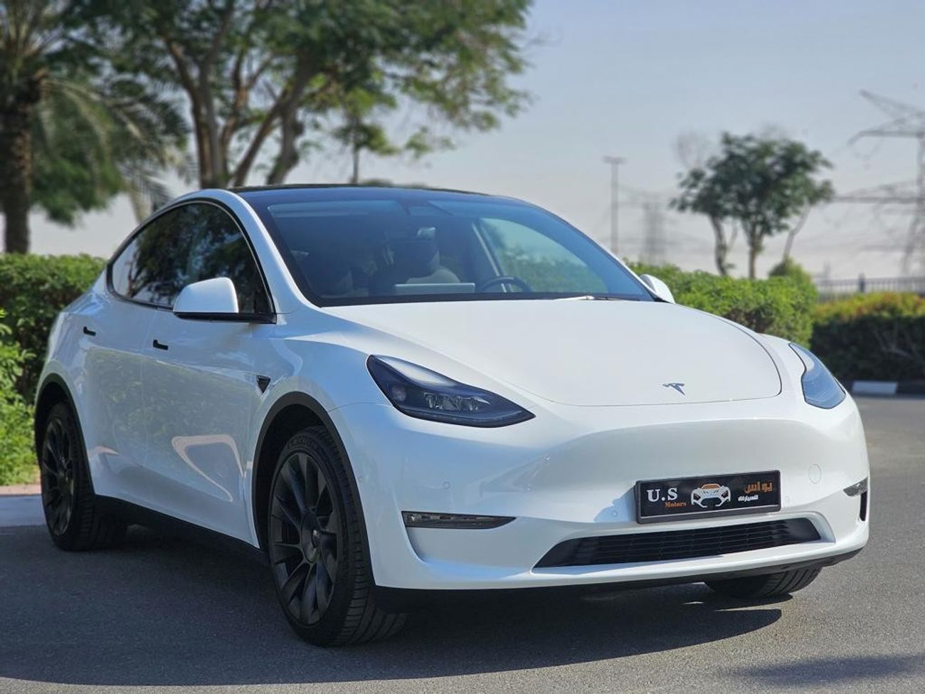 Used Tesla Model Y LONG RANGE GCC WARRANTY TILL 2030 2022 for sale in ...