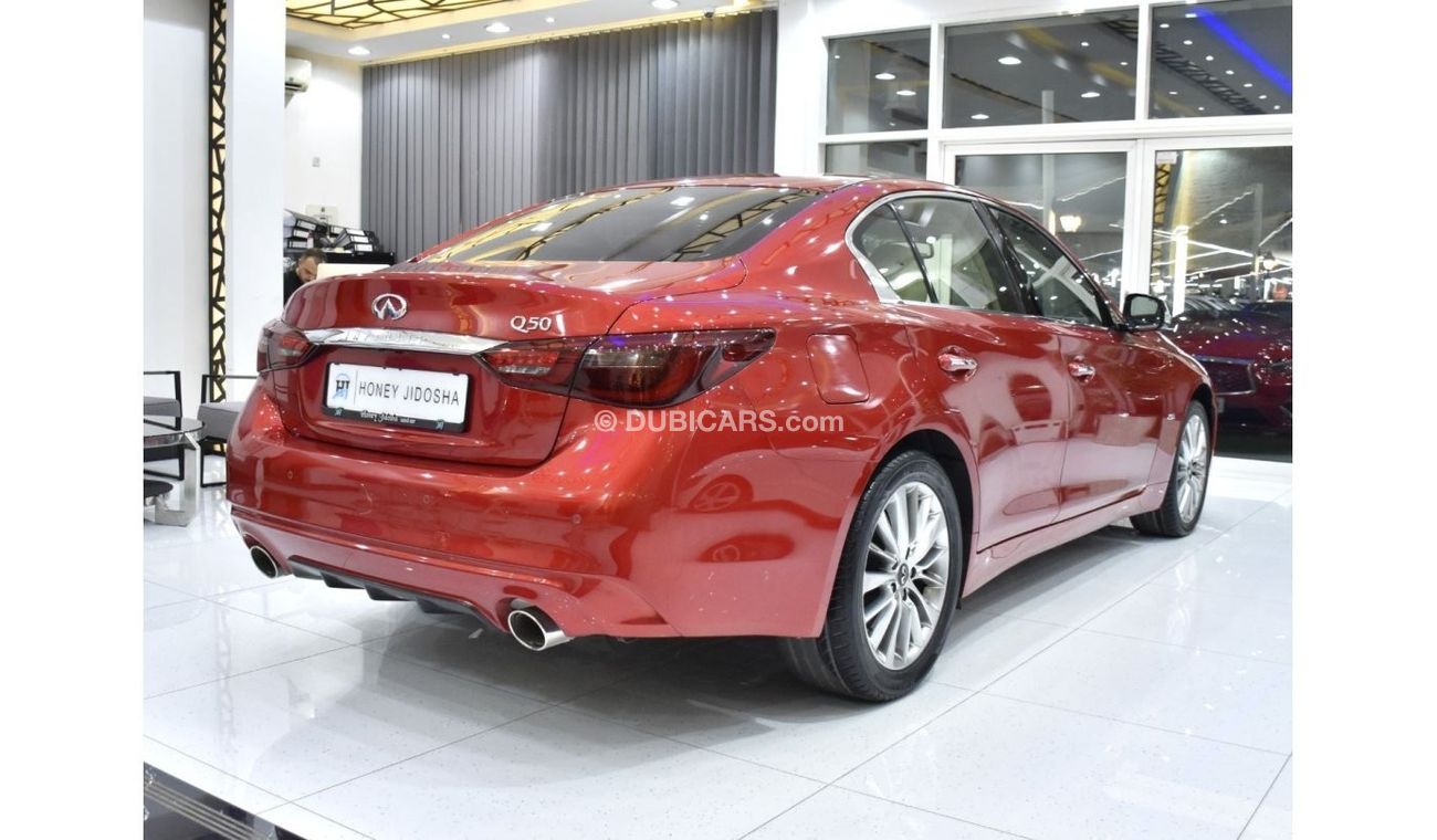 Used EXCELLENT DEAL for our Infiniti Q50 2.0t ( 2018 Model ) in Red ...