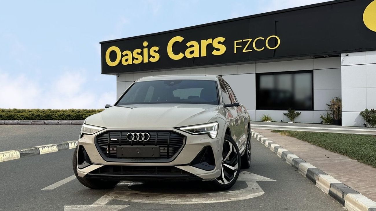 Used Audi etron S Sportback | GCC | Electric | Under Warranty | Low ...