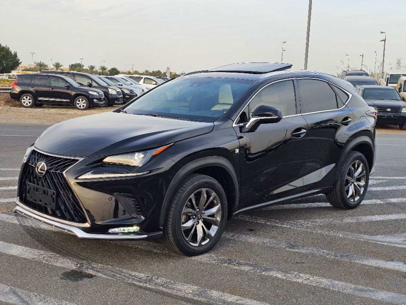 Used Lexus NX300 2021 Model F sport full option sunroof and parking ...