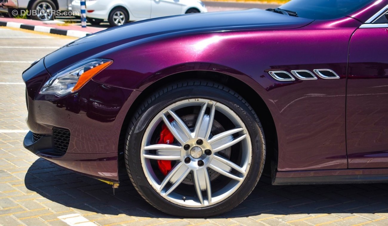 Used Maserati Quattroporte 2016 for sale in Dubai - 622728