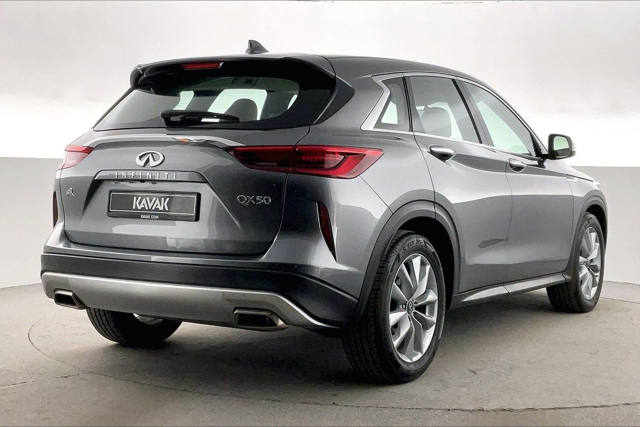 Used Infiniti QX50 Luxe | Guaranteed Warranty | 0 Down Payment 2021 for sale in Dubai - 828807