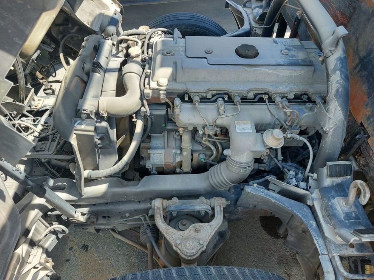 مستعملة ميتسوبيشي فوسو كانتير TRUCK 1999 2 TON 4M51 ENGINE WHITE COLOUR ...