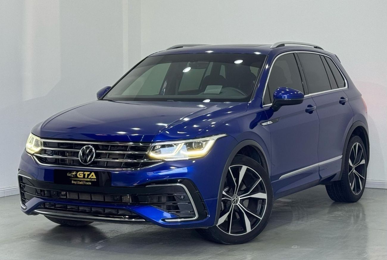 Used R-Line 2.0L 2022 Volkswagen Tiguan R-Line, Agency Warranty, Full ...