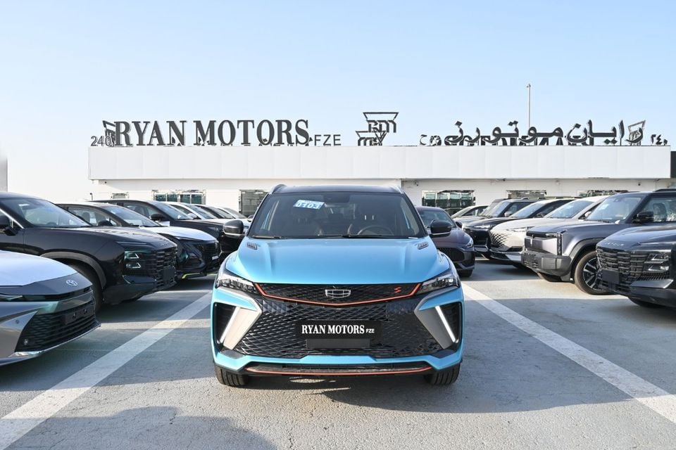 New GF 1.5TD Geely Coolray 1.5L Turbo Petrol, Model 2025, Color Blue ...