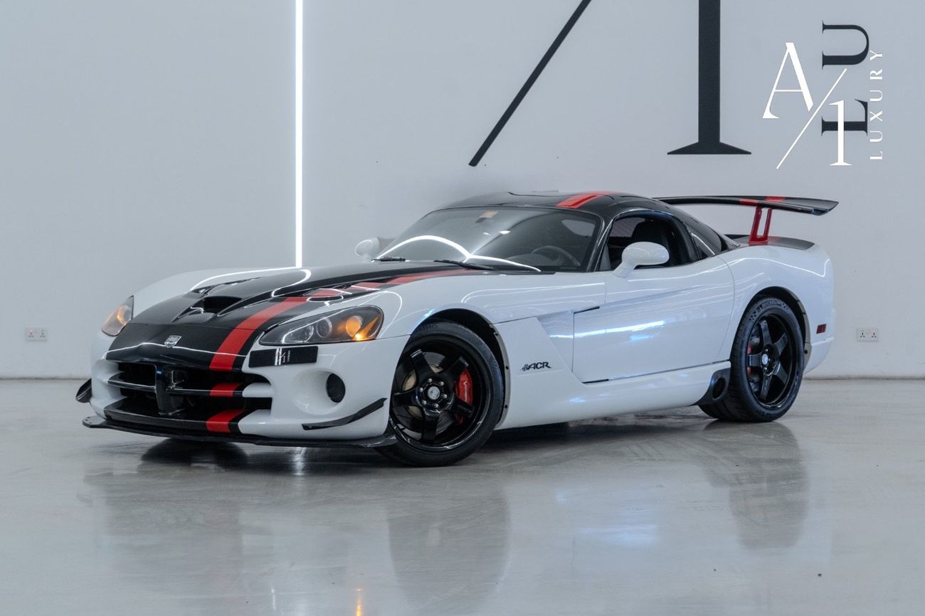 Used 2009 Dodge Viper, ACR 1 Of 1, In UAE, Clean Title, Low Kms ...