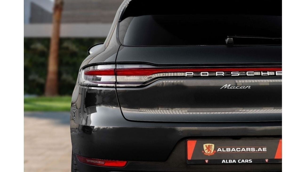 Used Porsche Macan std Standard | 4,426 P.M | 0% Downpayment | AGENCY ...