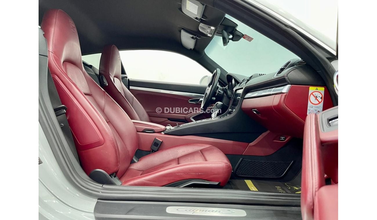Used Porsche 718 Cayman 2017 Porsche Cayman S, Service History ...