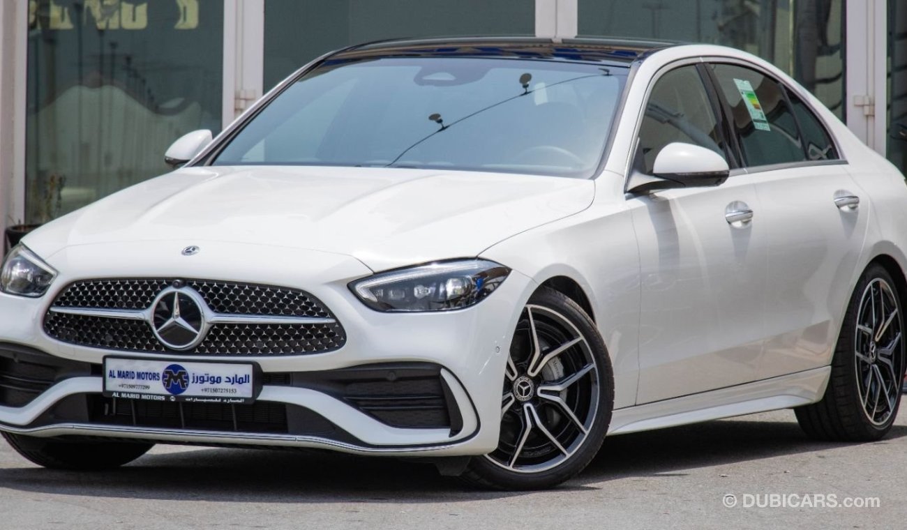 New Mercedes-Benz C200 Mercedes-Benz C 200 -white/red -2022 2022 for ...