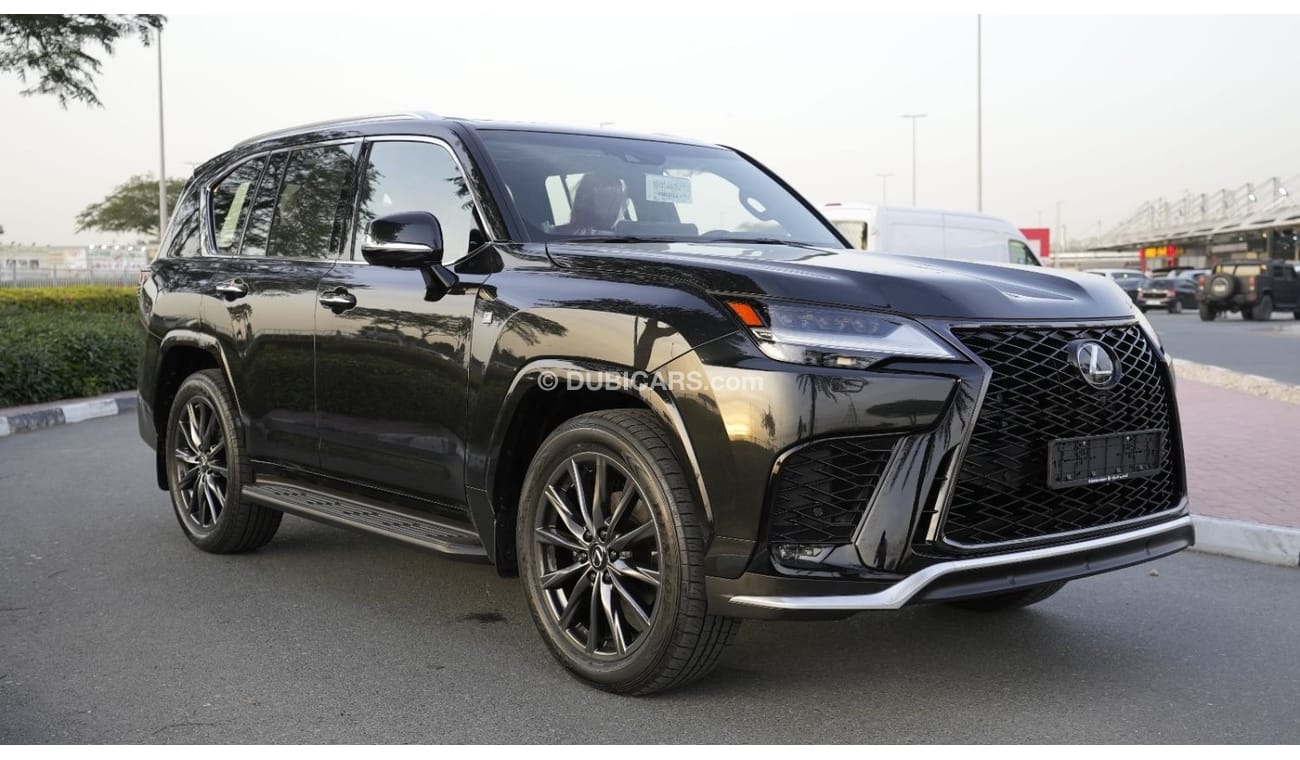 New Lexus LX600 LEXUS LX 600 - F-SPORT - 2023 - BLACK 2023 for sale in Dubai - 589611