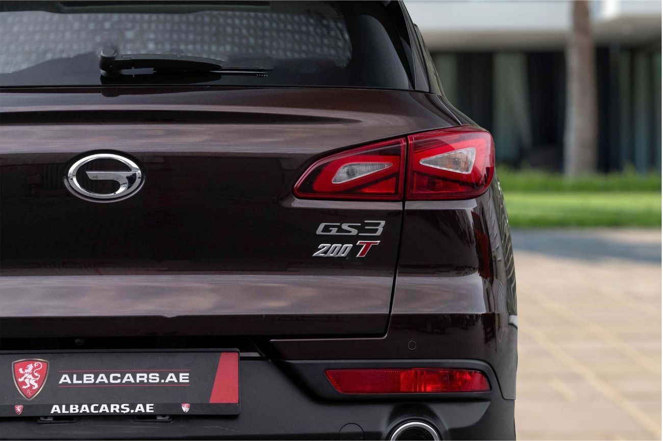 New GAC GS3 GE Top Spec | 1,175 P.M | 0% Downpayment | Under Warranty ...