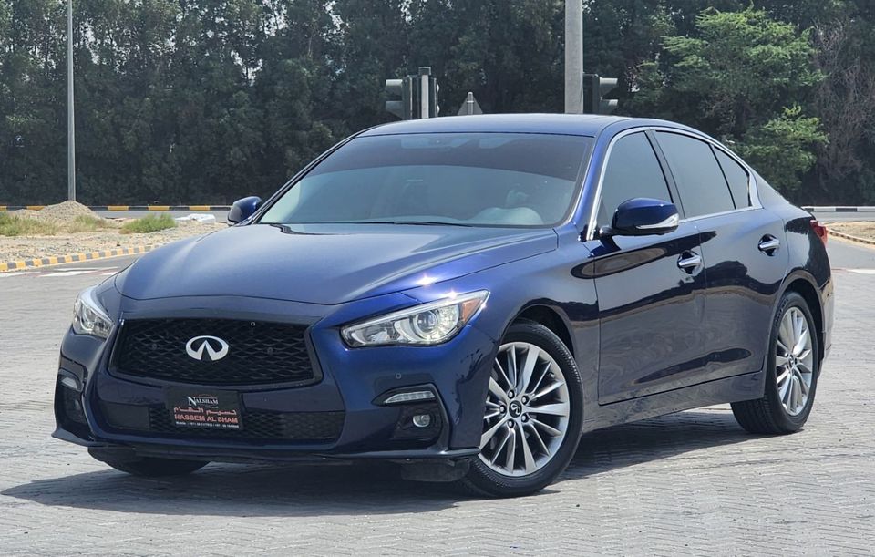 Used Infiniti Q50 Blue Sport 3.5L 2024 for sale in Sharjah - 838569