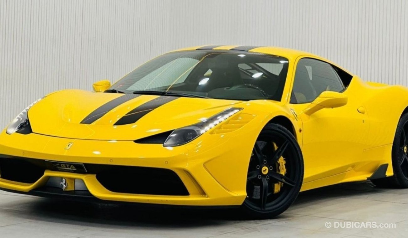 Used 2015 Ferrari 458 Speciale, Full Ferrari Service History, Rare ...