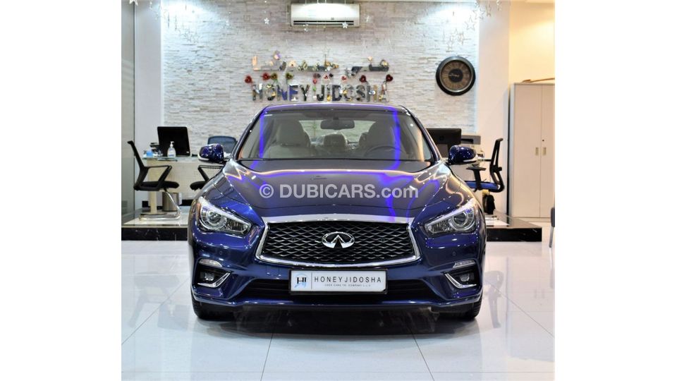 Used EXECELLENT DEAL for Infiniti Q50 3.0t 2020 Model!! in Blue Color ...