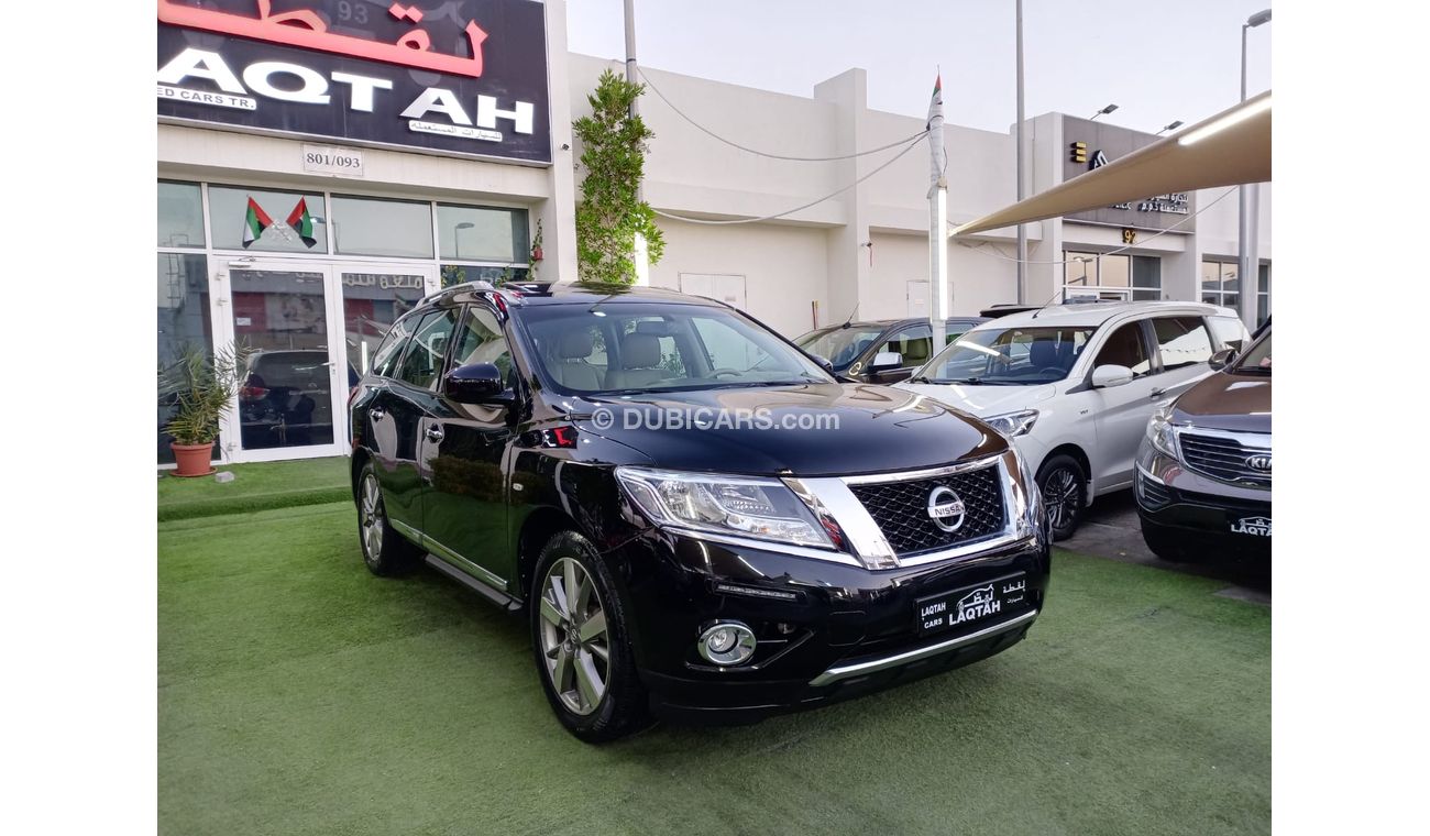 Used Nissan Pathfinder 2014 GCC model, leather panorama, cruise control ...