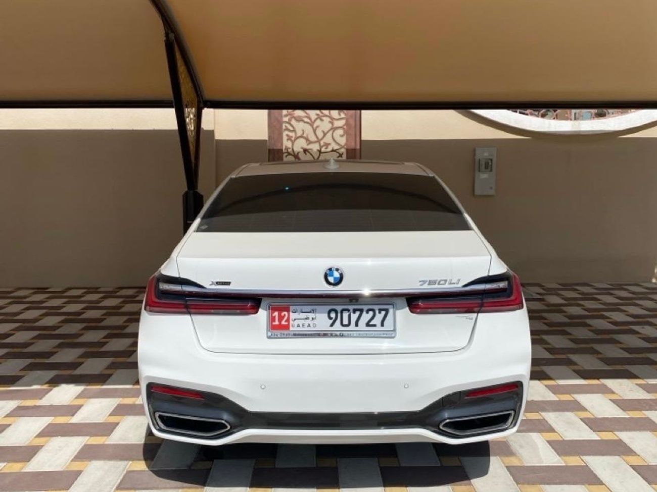 Used BMW 750Li 2020 for sale in Abu Dhabi - 715552