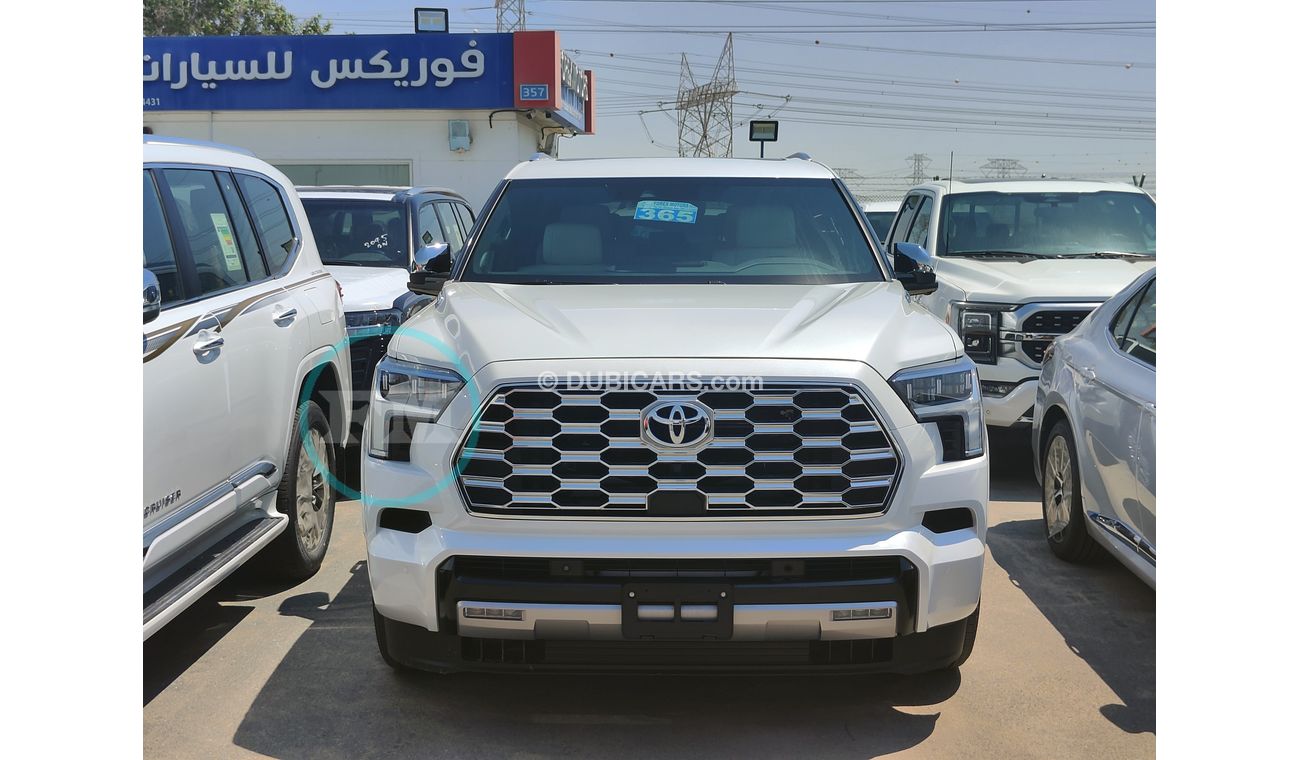 New Toyota Sequoia Capstone Hybrid V6 3.5l Turbo 4wd 7-seater Automatic ...