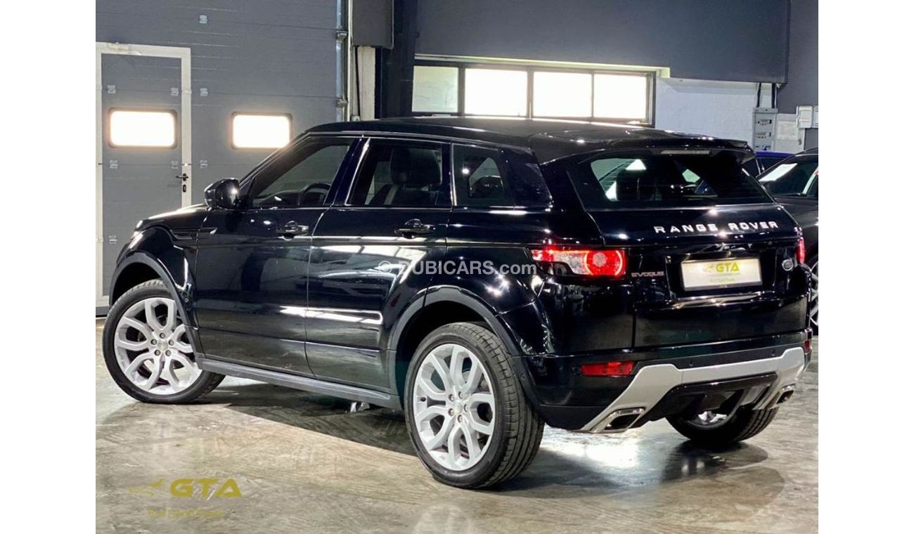 Used Land Rover Range Rover Evoque 2015 LAND ROVER EVOQUE DYNAMIC Black ...