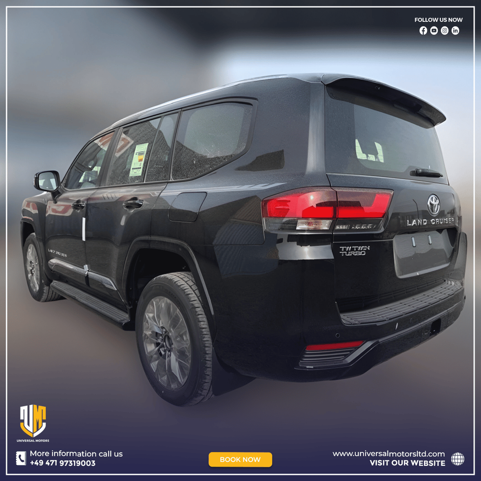 New TOYOTA LAND CRUISER AX MID DIESEL-LC300 GX-R V6D 3.3L 10AT-2025 ...
