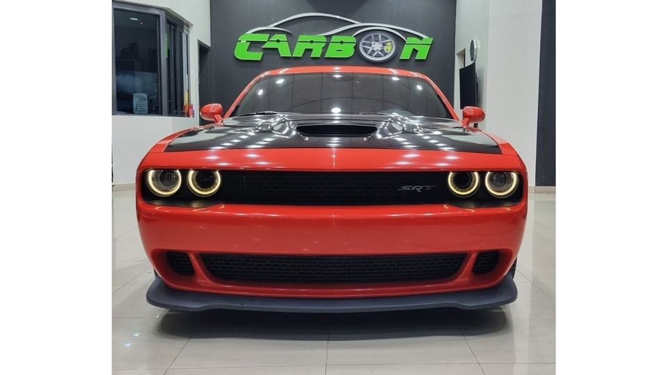 Used SRT Hellcat DODGE CHALLENGER HELLCAT 707HP 2016 GCC IN IMMACULATE ...