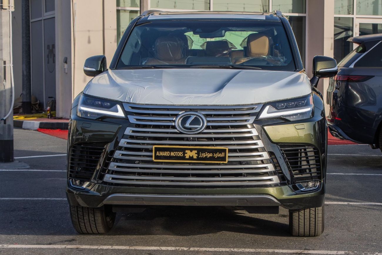 New (FOR EXPORT) NEW 2024 LEXUS LX600 TURBOSPORT 0 KM - GREEN / TAN ...