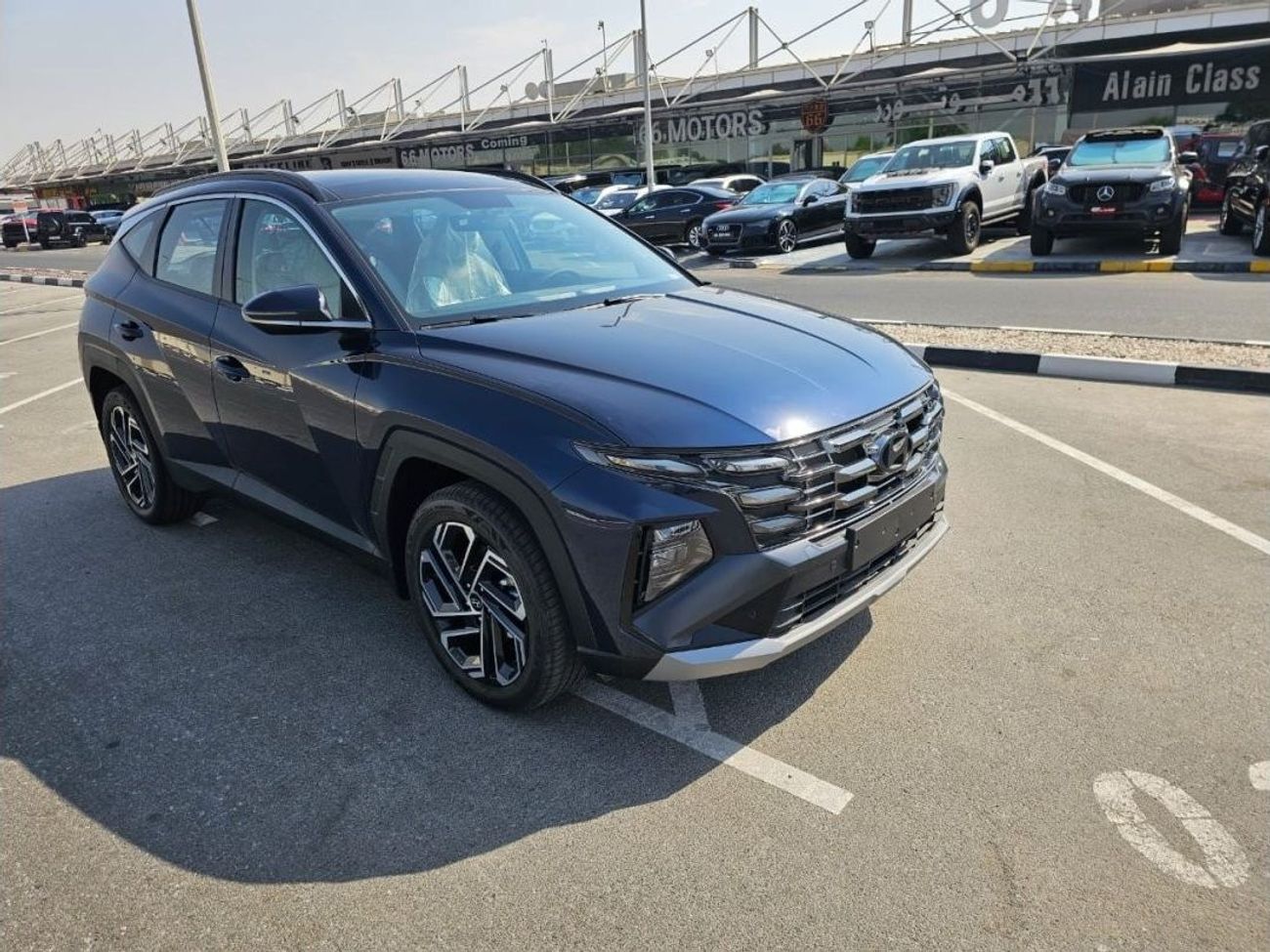 New HYUNDAI TUCSON 4*2 1.6L NEW SHAPE MODEL 2025 GCC SPECIFICATION ...