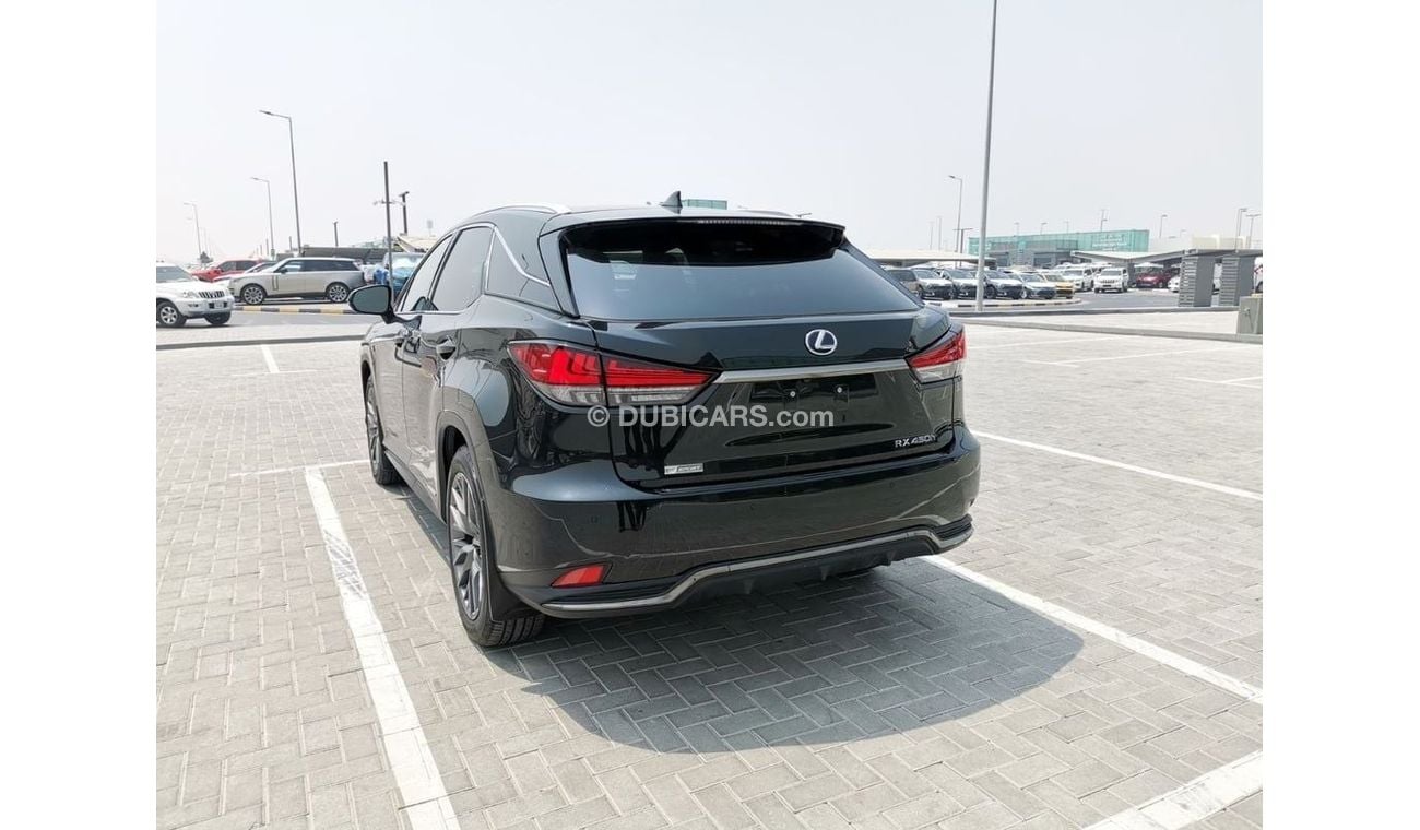 Used Lexus RX450H ( F-Sport) - 2022 - Black 2022 for sale in Sharjah - 659426